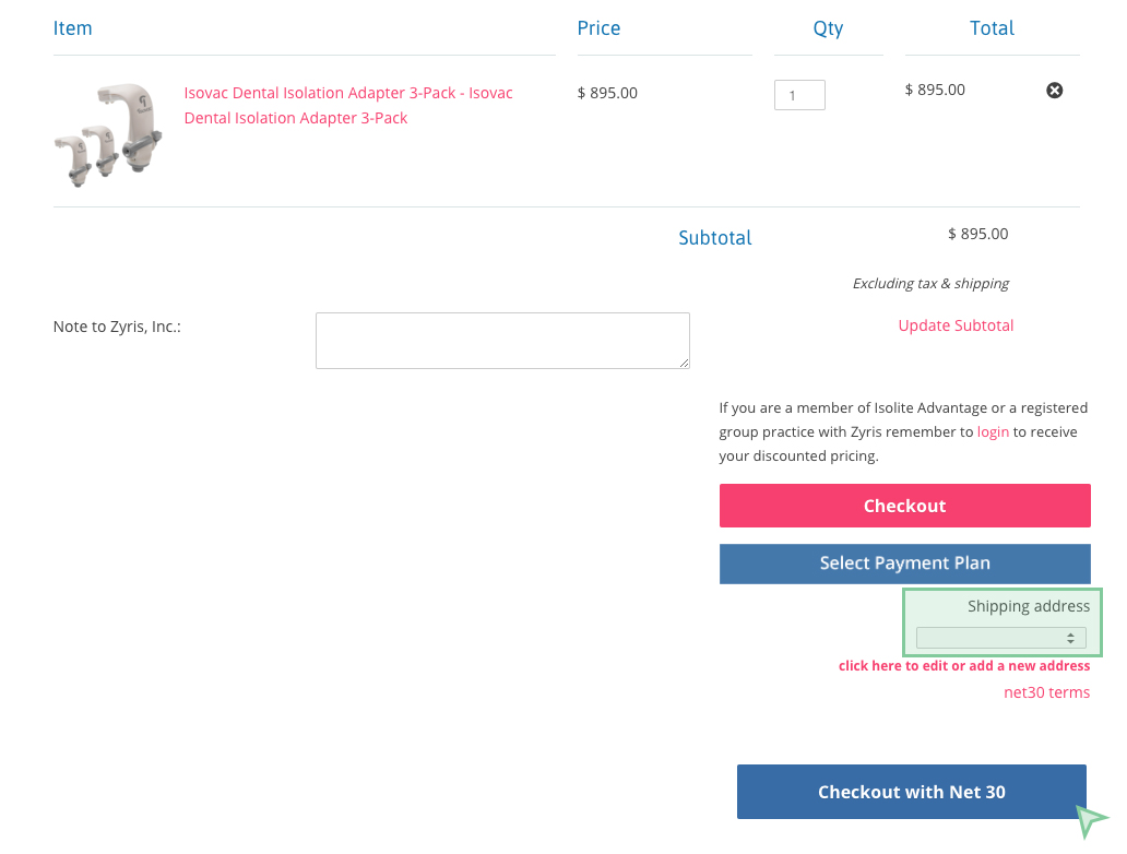 Online Ordering with Net 30 Payment Terms • Zyris - Formerly Isolite ...